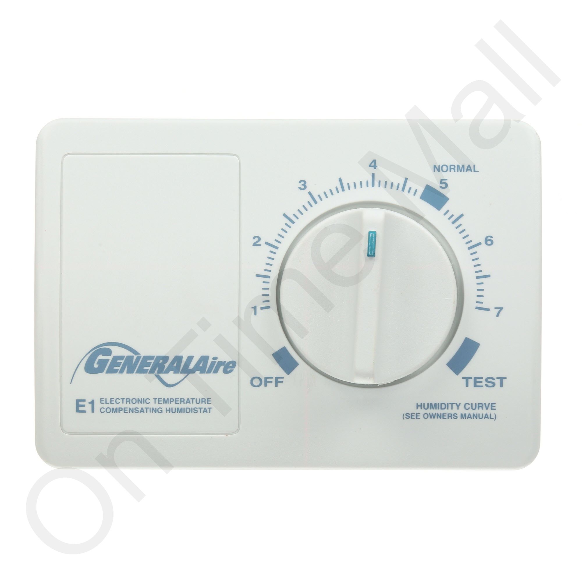 General Aire E1 Temperature Compensating Humidistat